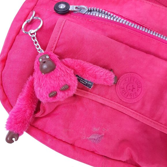 Kipling | Bags | Kipling Syro Travel Shoulder Crossbody Pink Canvas ...